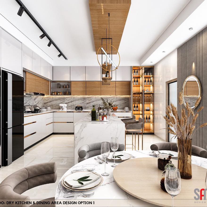 Dining Area - Renovation Works Johor Bahru
